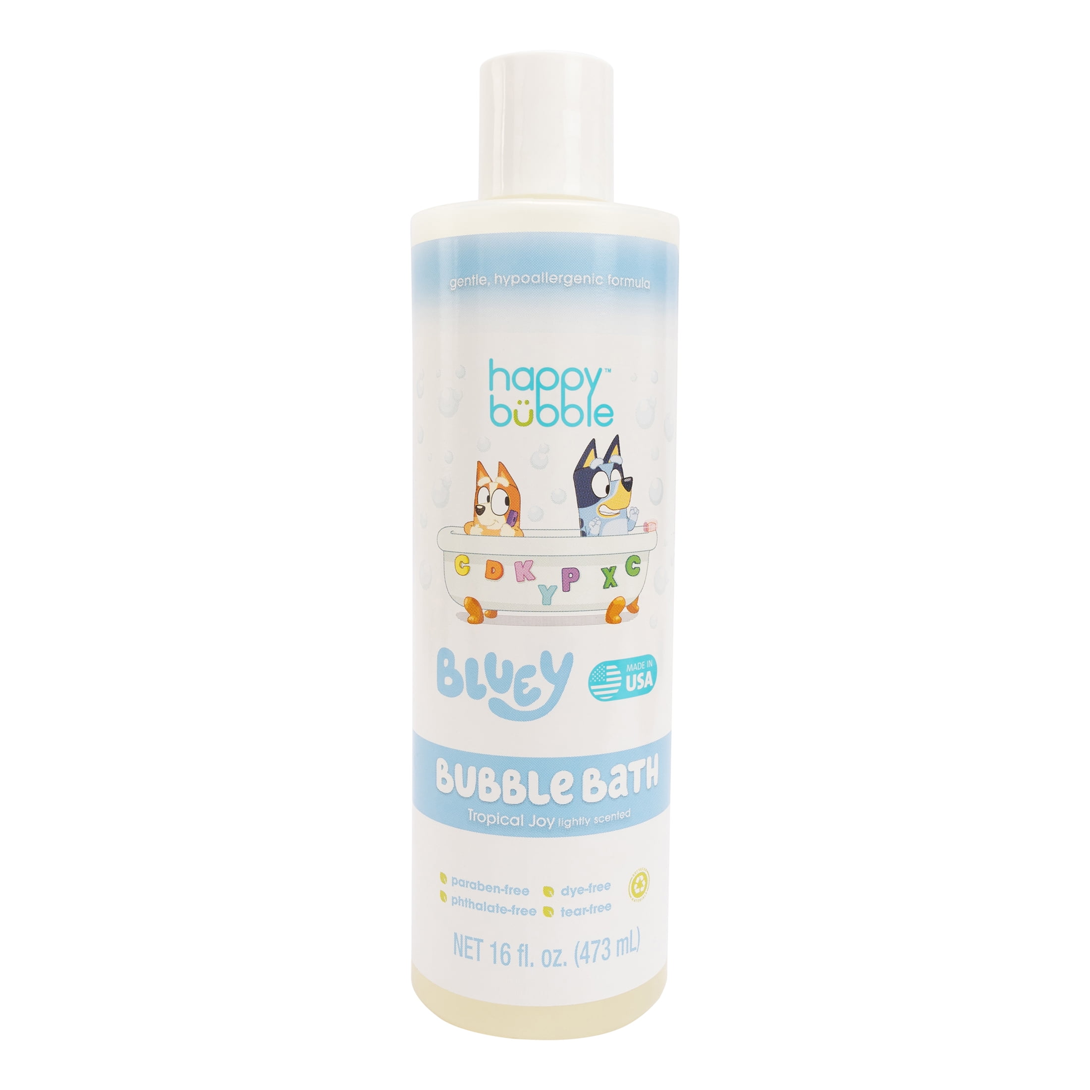 Brandclub - Happy Bubble Bluey Bubble Bath, Rainbow Raspberry Scented ...