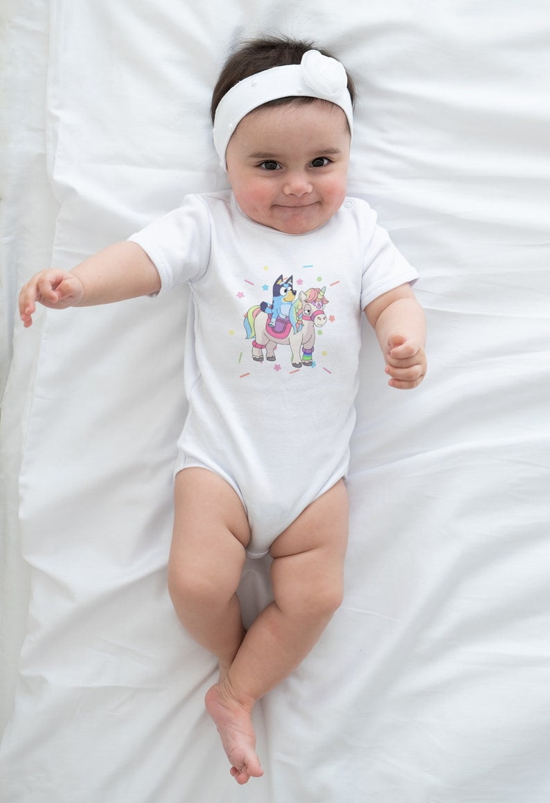 Bluey & Buttermilk The Unicorn Baby Onesie Cute Baby Onesie, BABY ...