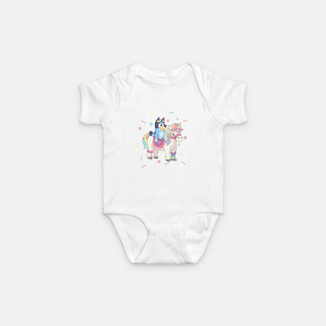 Bluey & Buttermilk Unicorn, Cute Animal Print, Soft Baby Outfit Baby ...