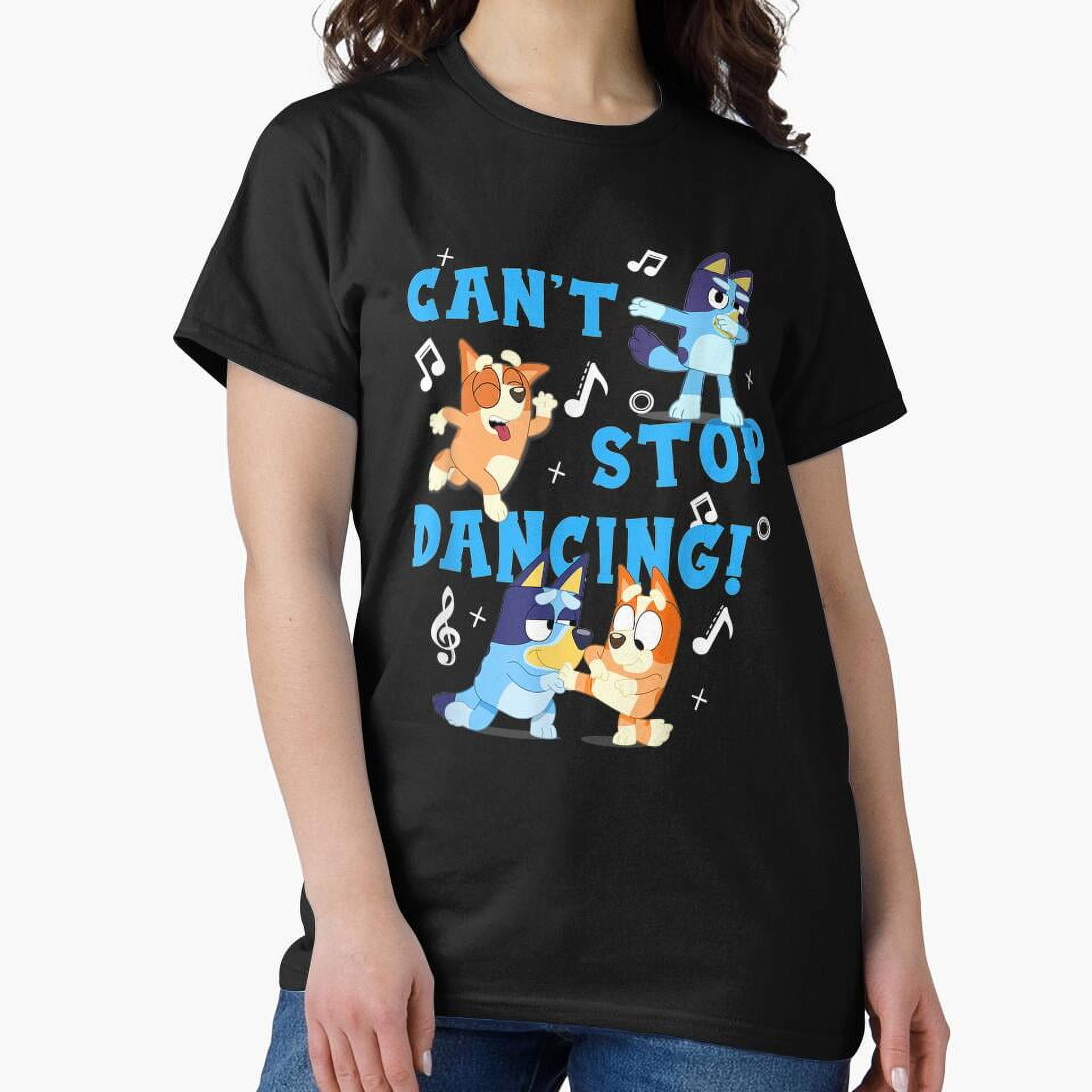 Bluey Can'T Stop Dancing Classic T-Shirt - Walmart.com
