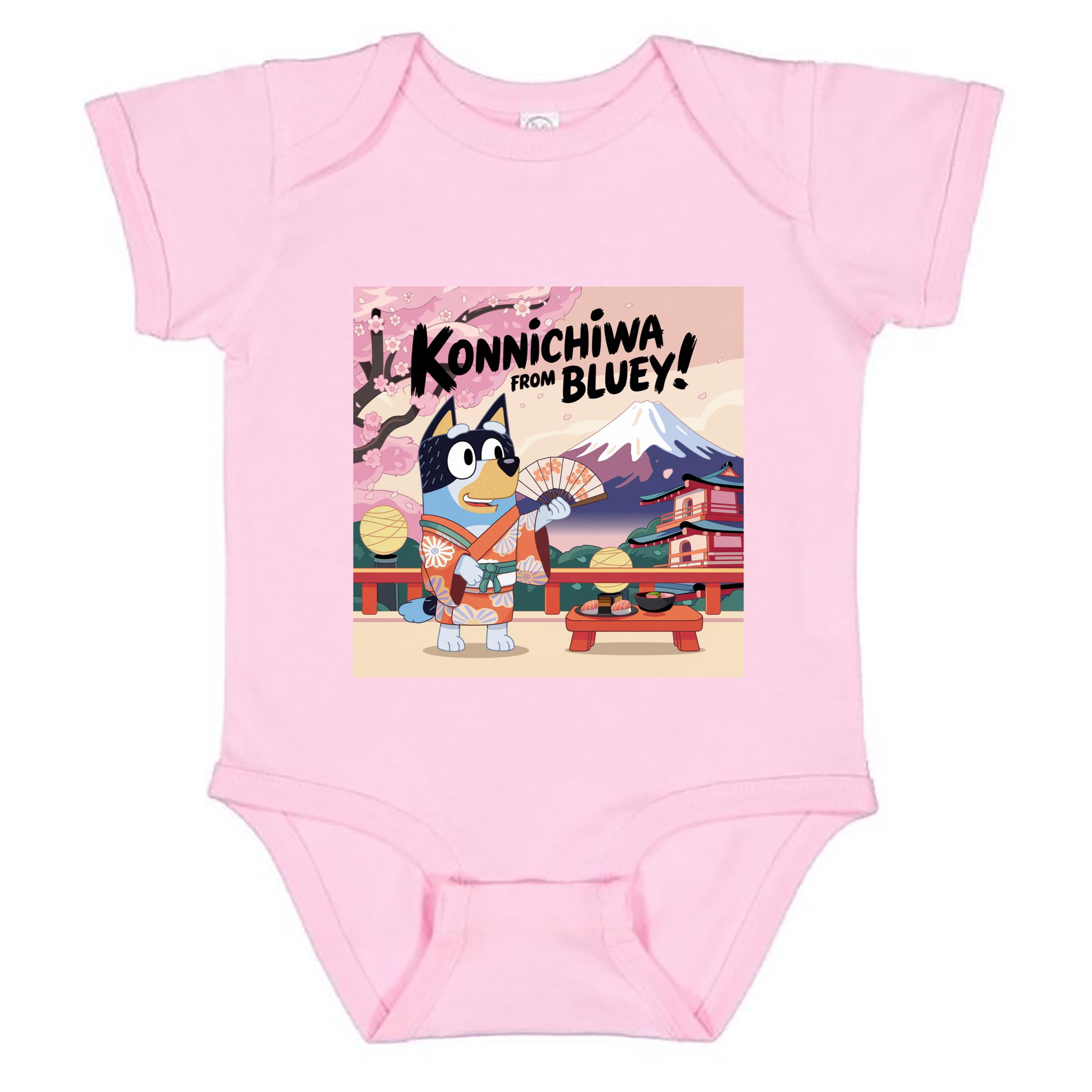 Bluey Cartoon Dog Japan Adventure, Kyoto Cherry Blossoms & Kimono, Cute ...