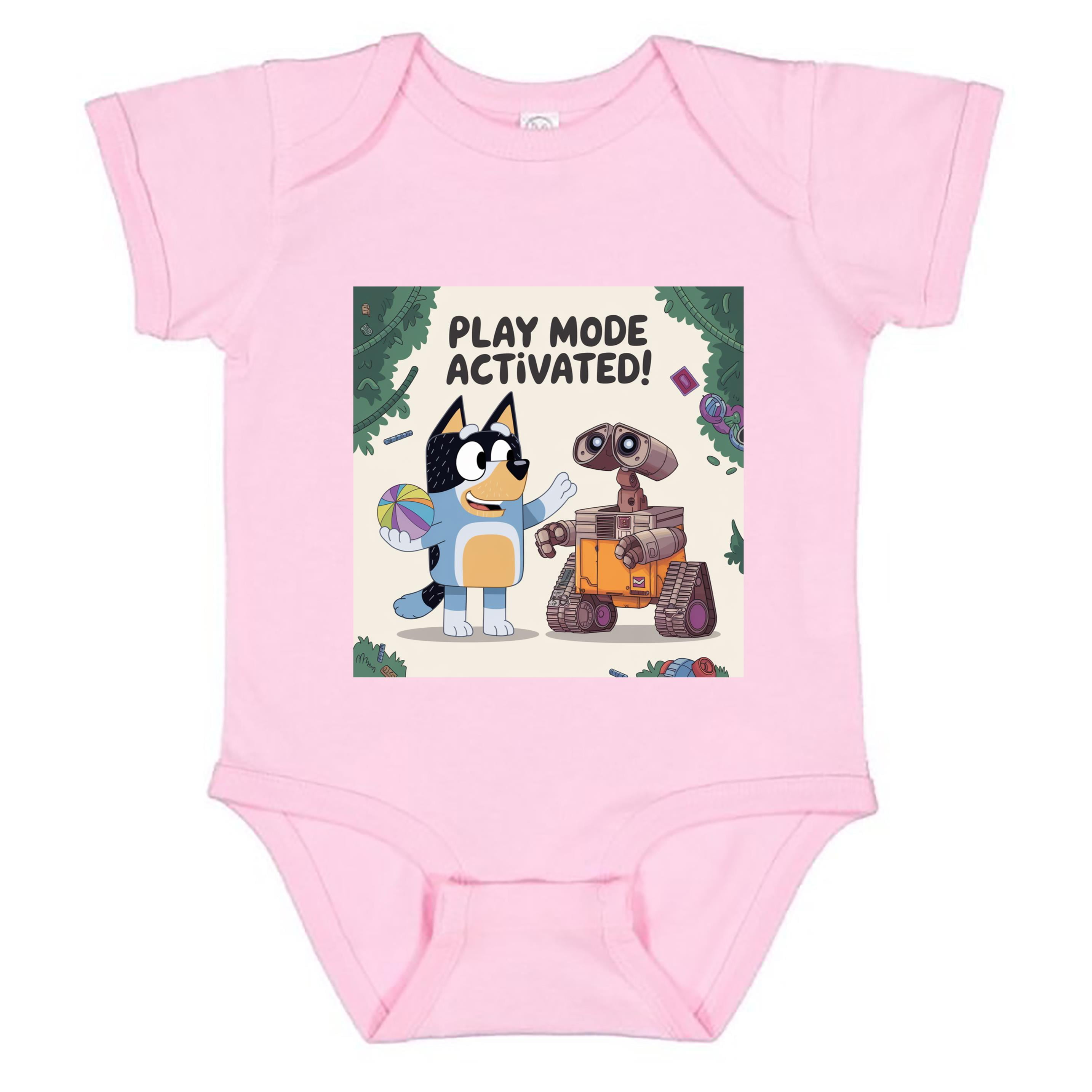 Bluey Cartoon Dog & Robot Play Mode Activated, Fun Adventure Theme ...