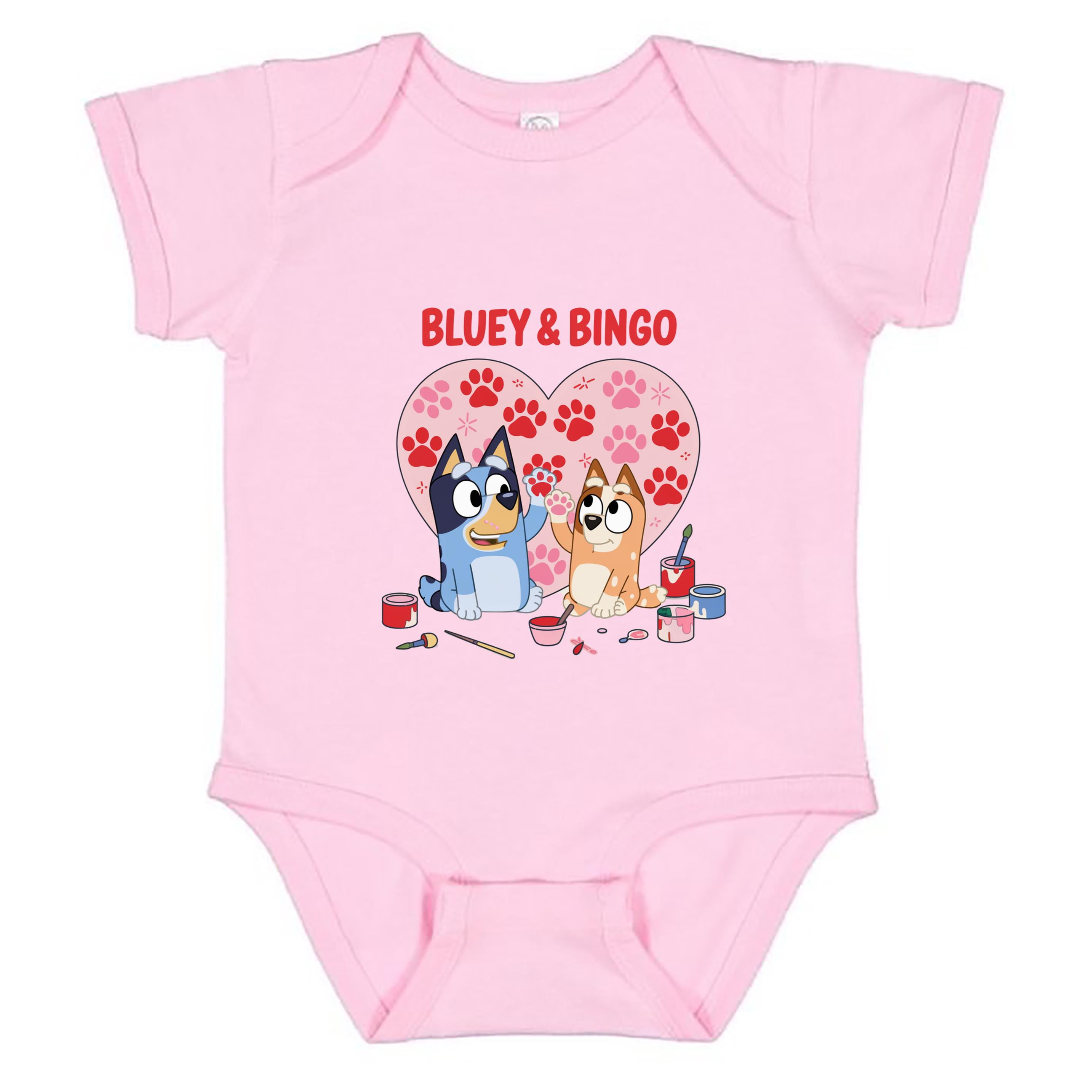 Bluey Cartoon Dog & Sibling, Cute Family Fun, Adorable Duo Baby ...