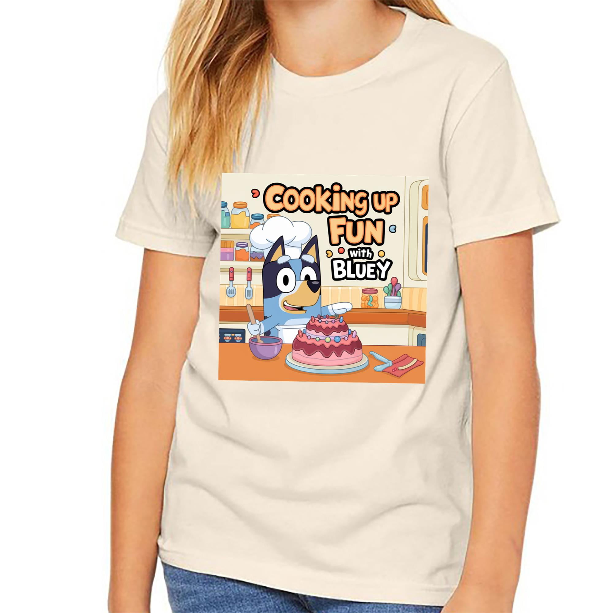 Bluey Cartoon Pup Cooking Up Fun, Whisking Smiles With Chef-Inspired ...