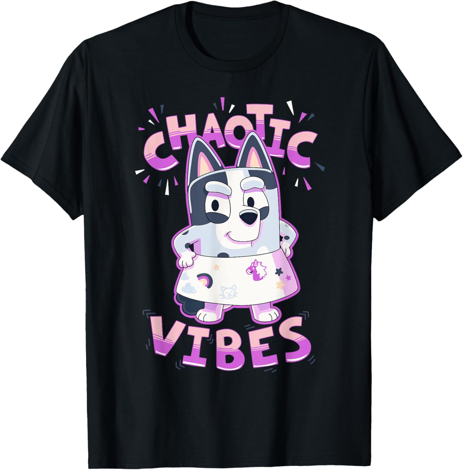 Bluey Chaotic Vibes Muffin, Unisex S-5XL Hot Trending Shirt, Sweatshirt ...