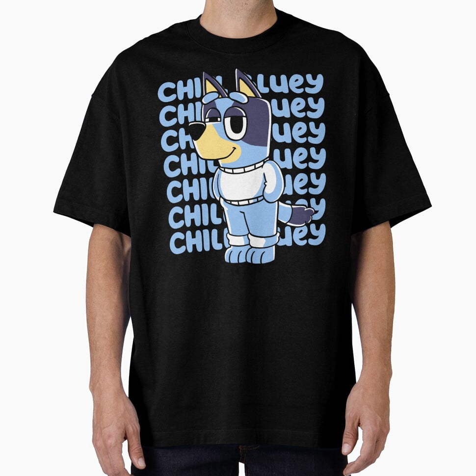 Bluey Chill Blue Heeler Unisex T-Shirt - Walmart.com
