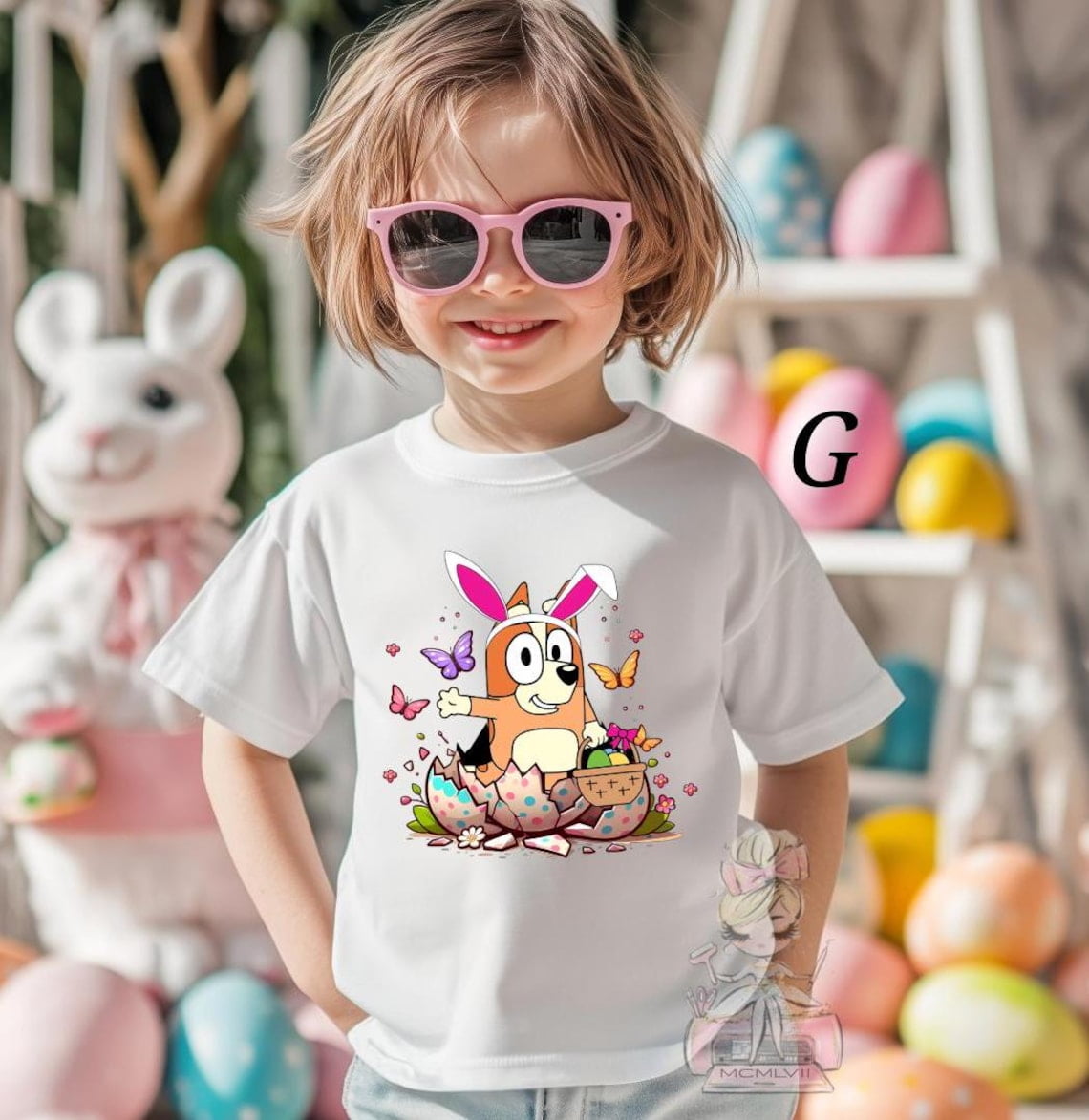 Bluey Chilli Heeler Easter Celebration, Fun Holiday Cartoon Theme ...