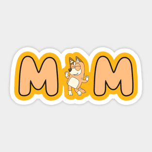 Bluey Chilli Mom Sticker Bluey Stickers For Kids, Bluey Stickers Party ...