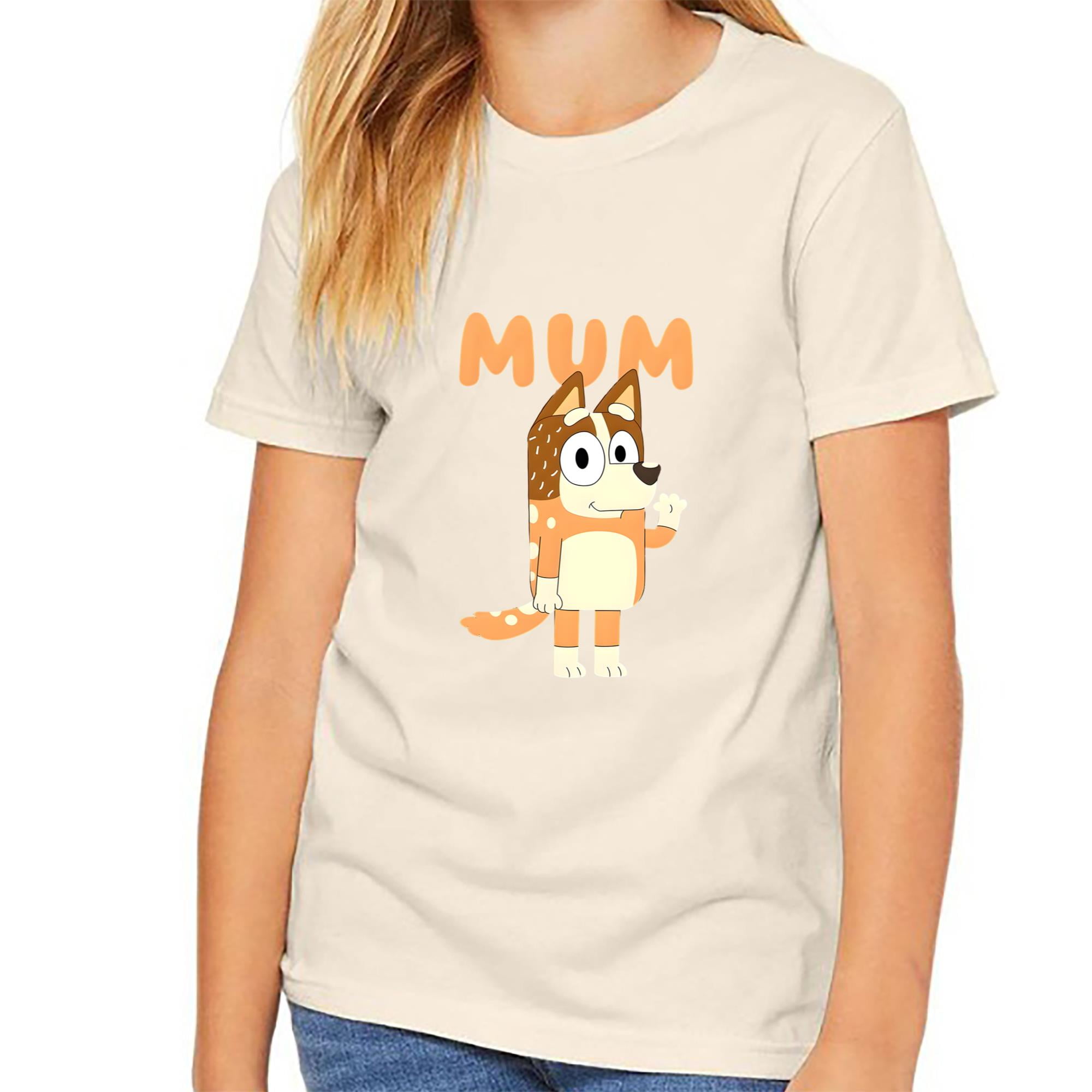 Bluey Chilli The Mum Pup In Calm Mode, Gentle Cartoon Design For Kids ...