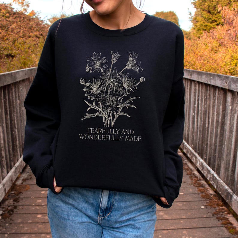 Bluey Christianity Sweatshirt, Boho Christian Sweatshirt, Minimalistic ...