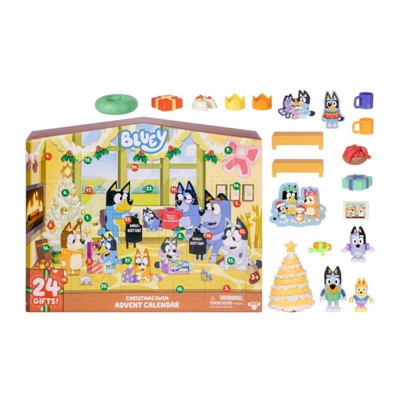 Bluey Christmas Swim Advent Calendar 2024 - Walmart.com
