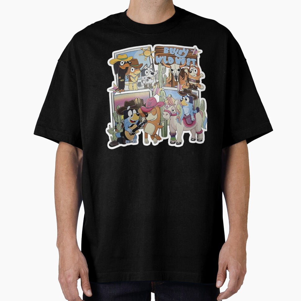Bluey Classic Pop Art Member Kids Show 90S Unisex T-Shirt - Walmart.com