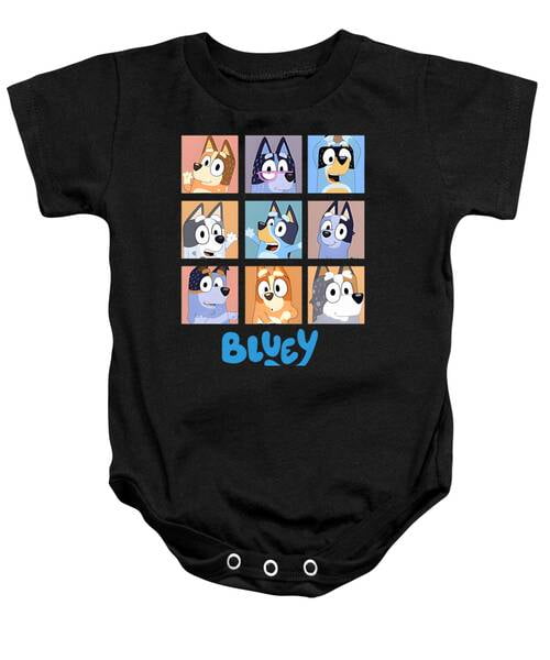 Bluey Colection Baby Onesie Bluey Friends Shirt, Bluey Family Shirt ...