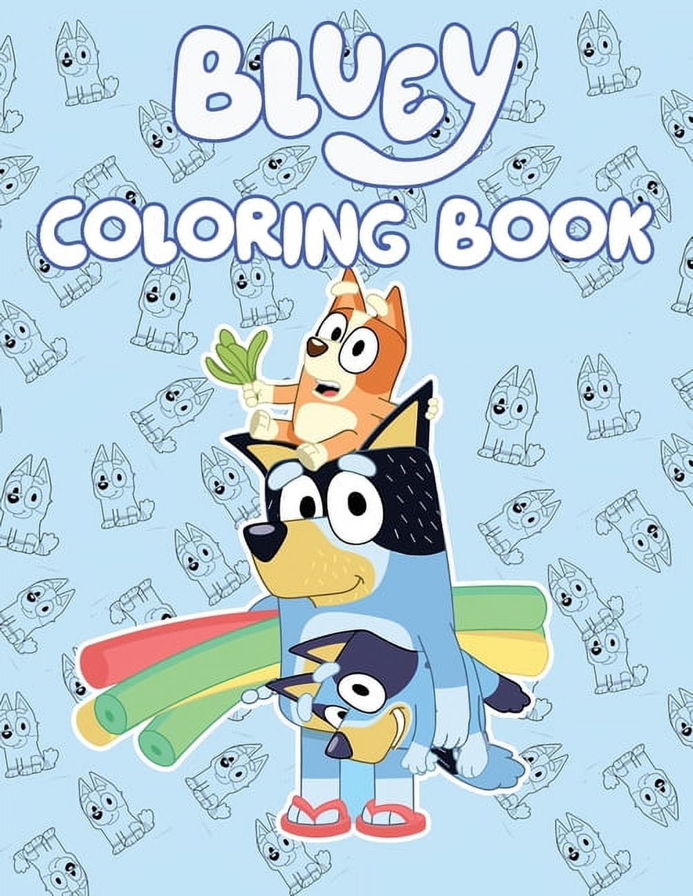 Bluey Coloring Book: Activity Book Great for at-Home Kids Activities ...