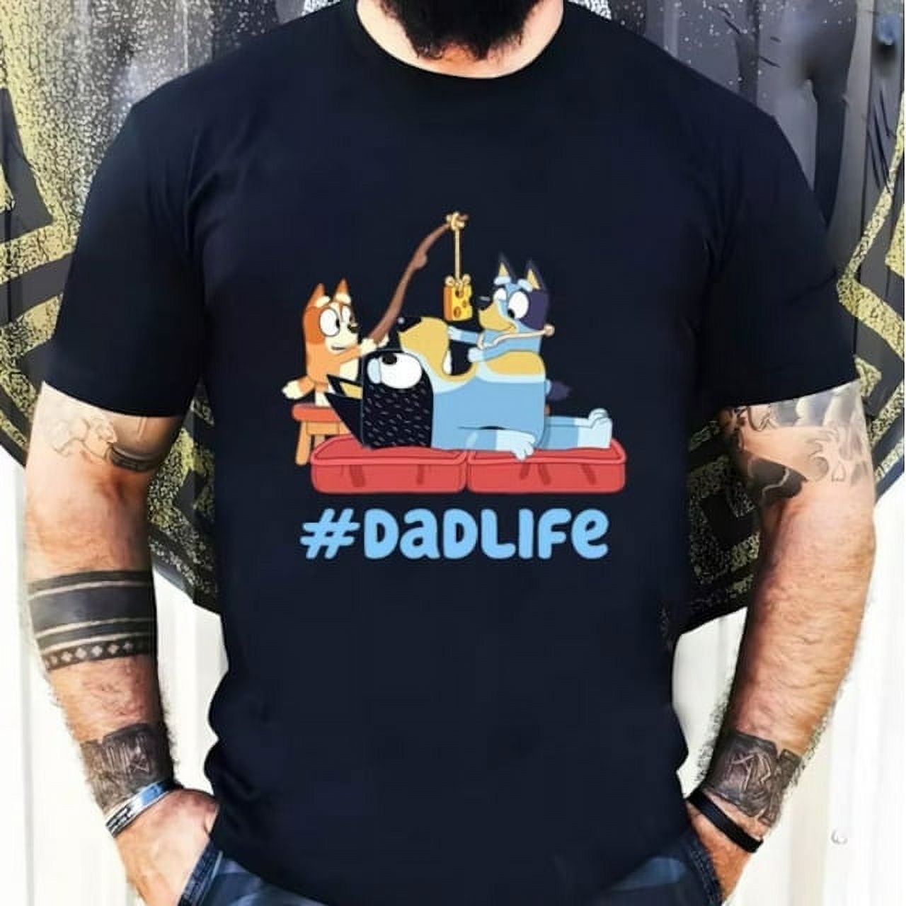 Bluey Cool Dad Club Shirt, Bluey Family Shirt, Bluey Bandit Shirt, Dad ...