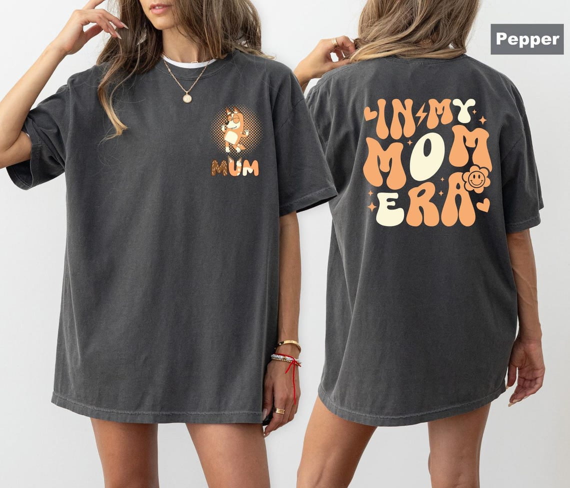 Bluey Cool Mums Club Chilli Hoodie, Bluey Family Shirt, Bluey Mum Gift ...