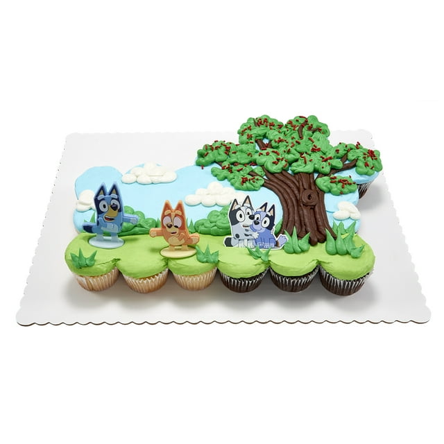 Bluey Cupcake Cake - Walmart.com