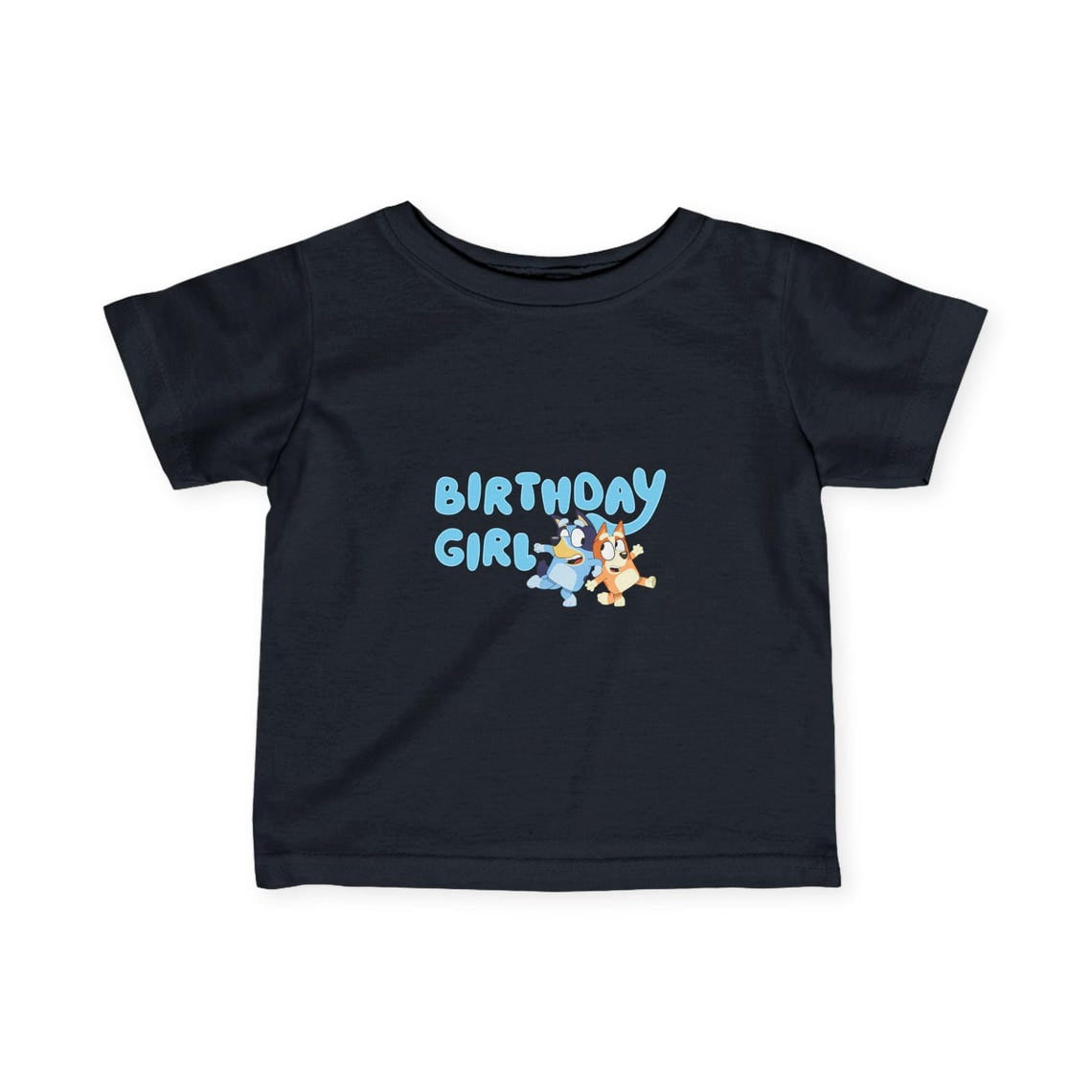 Bluey Cute Bluey Birthday Girl, Fun Party Outfit, Bella Canvas Toddler ...