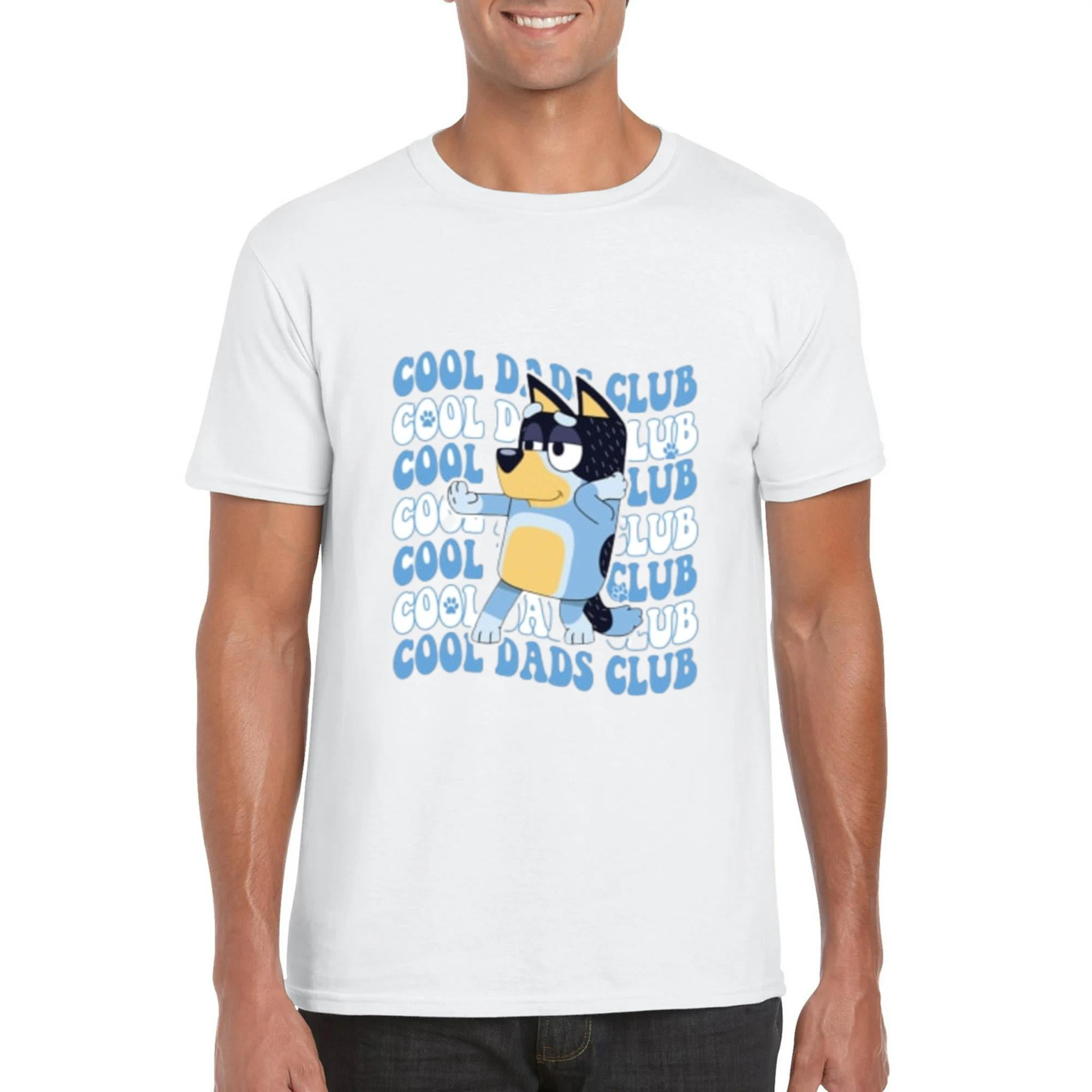 Bluey Dad Bluey Cool Dad Club Bluey Family Bandit Cool T-Shirt, for men & women, up to size 5XL ...