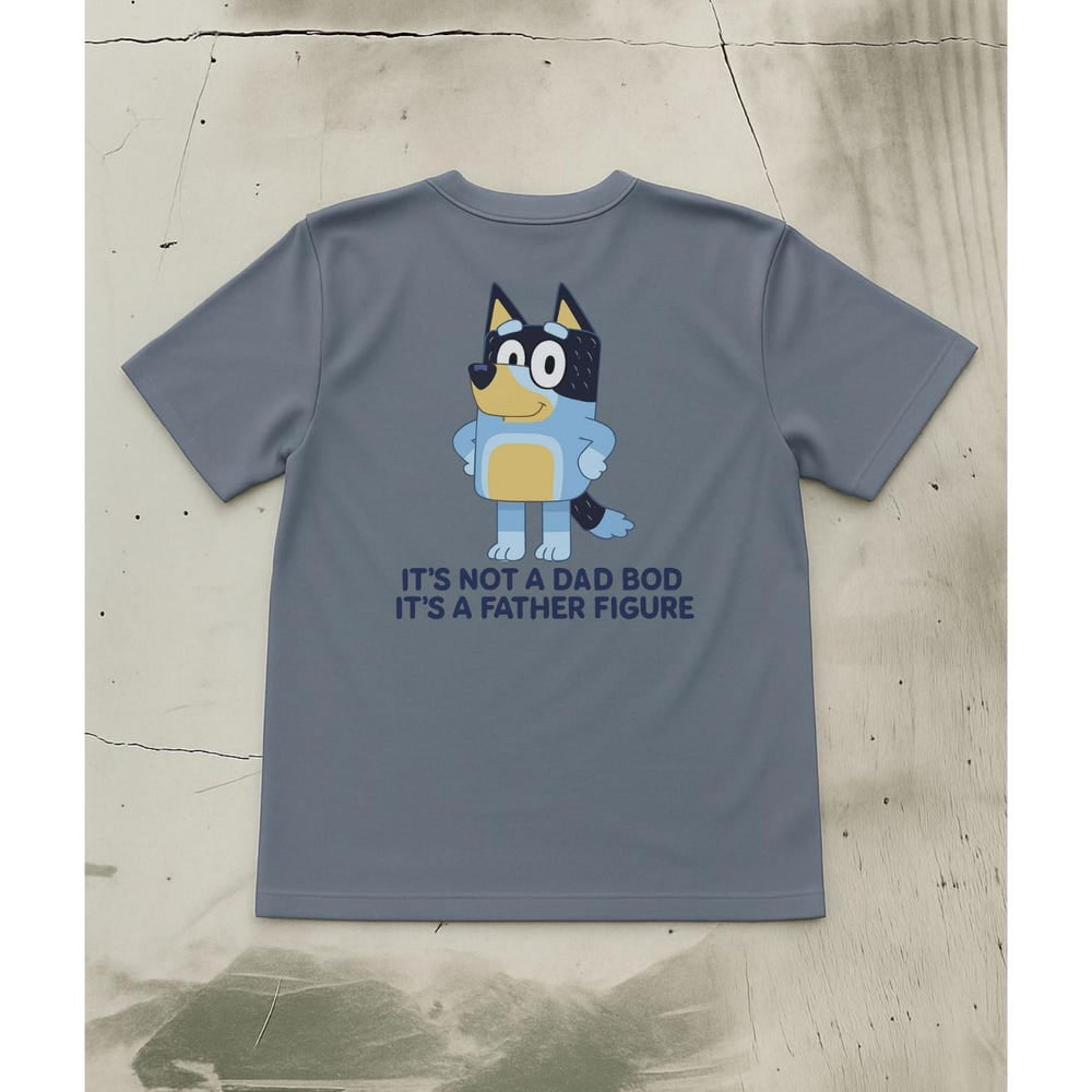 Bluey Dad Bod Shirt, Funny Dad Shirt, Bluey Inspired Tee, Father'S Day ...