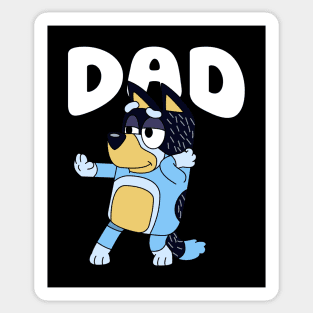 Bluey Dad Dance Sticker Bluey Stickers For Kids, Bluey Stickers Party ...
