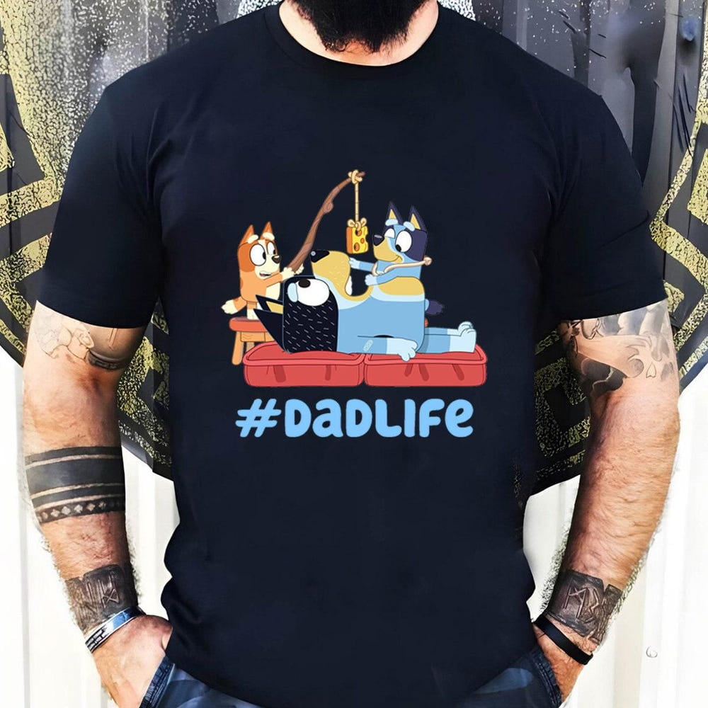 Bluey Dad Life Shirt, Bluey Mum Shirt, Bluey Family Shirt, Bluey Shirt ...