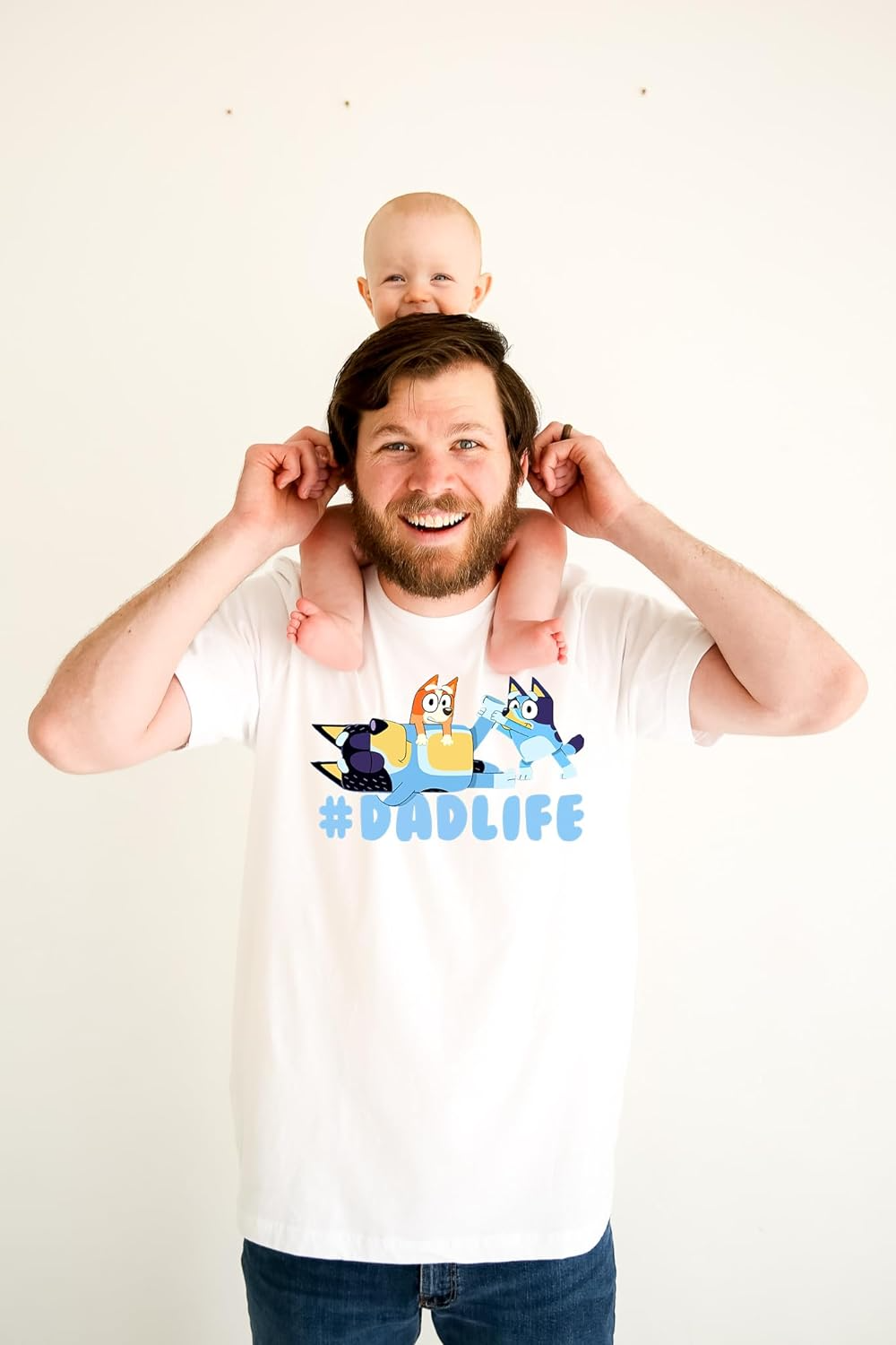 Bluey Dad Life Shirt, Dad Life Tshirt, Bluey Bandit Shirt - Walmart.com