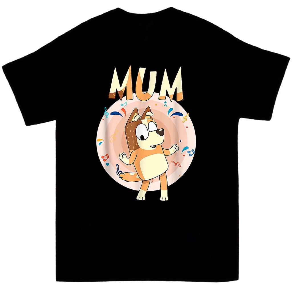 Bluey Dad Mom Funny Family For Men Woman T-Shirt - Walmart.com