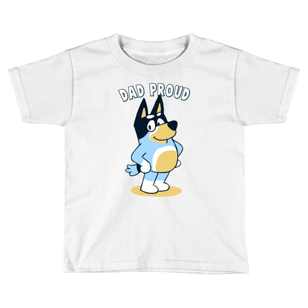 Bluey Dad Proud, Bluey Family Birthday Boy, Bella Canvas Toddler Shirt ...