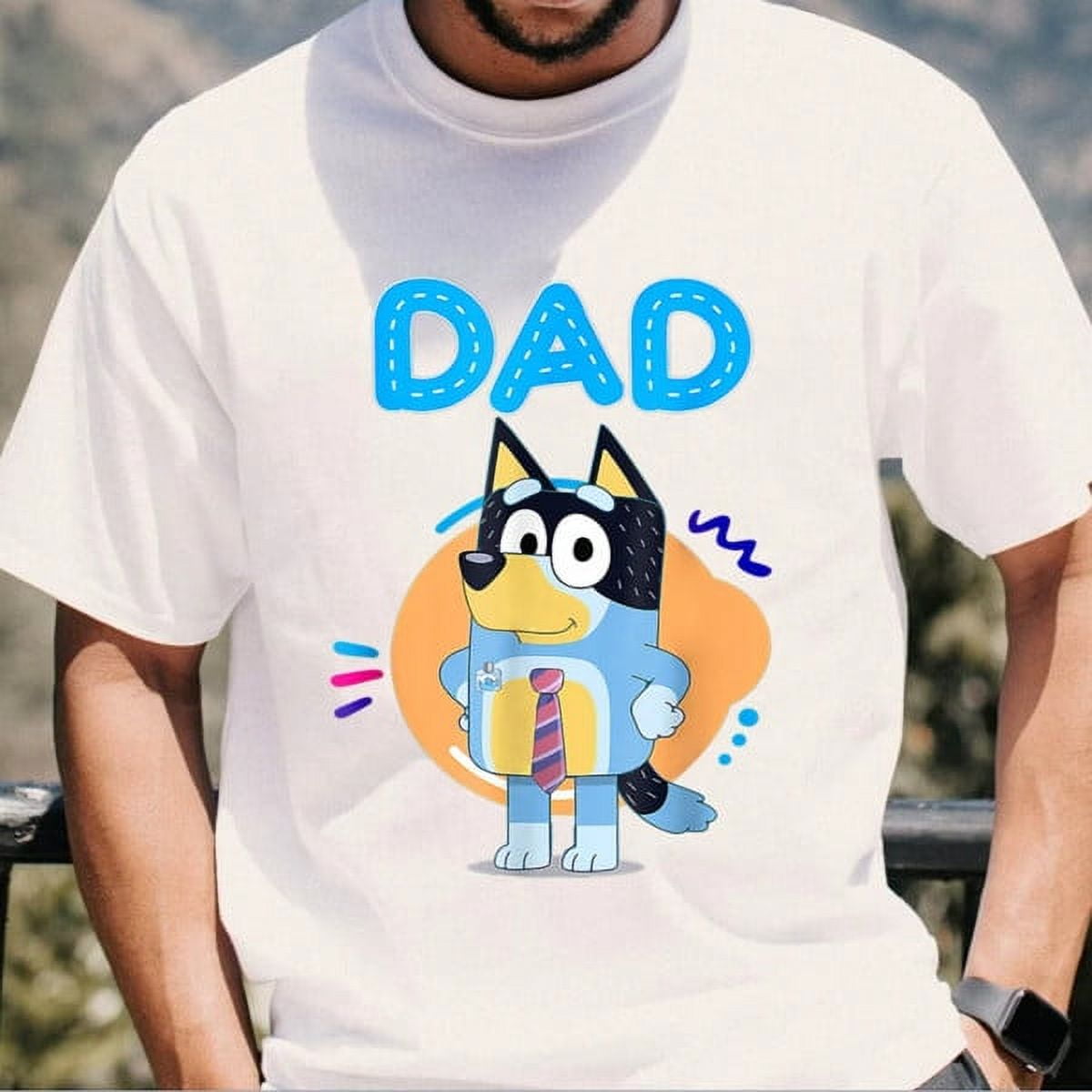 Bluey Dad Shirt, Bluey Family Matching Shirt, Bluey Fathers Day 2024 ...