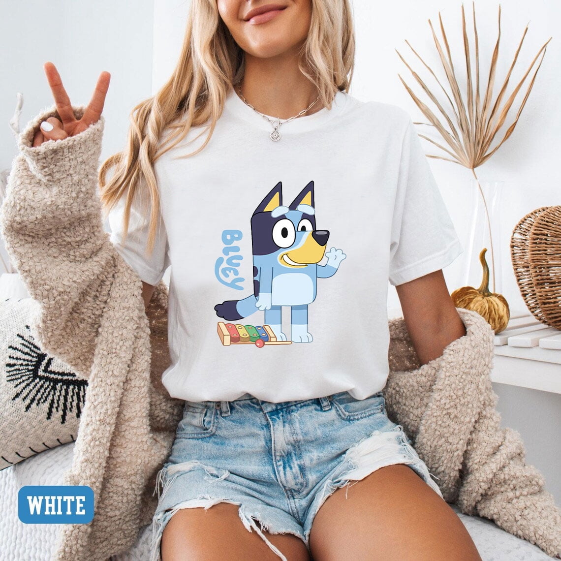 Bluey Dad Shirt, Bluey Family Matching Shirt, Bluey Mom Tee Shirt, Size ...