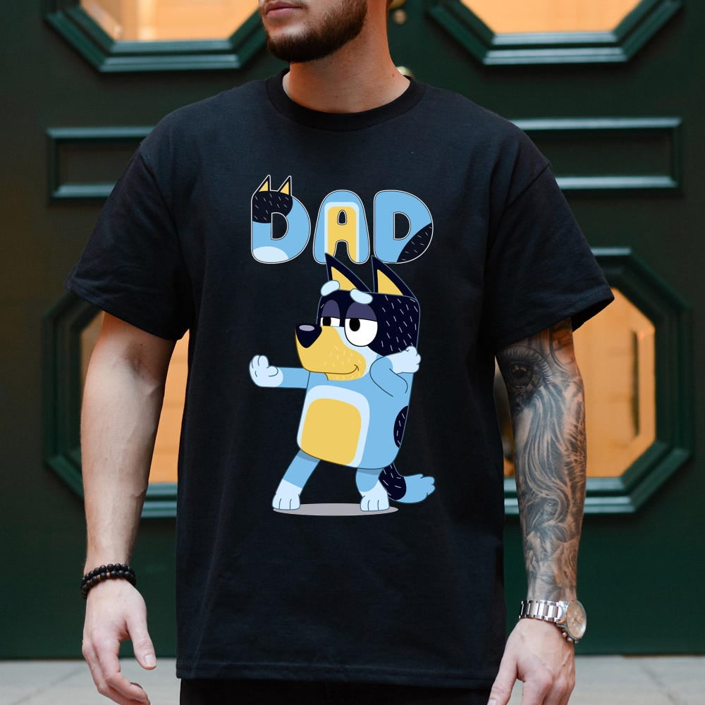 Bluey Dad Shirt, Bluey Family Shirt, Bluey Shirt, Bluey Gift Unisex S ...