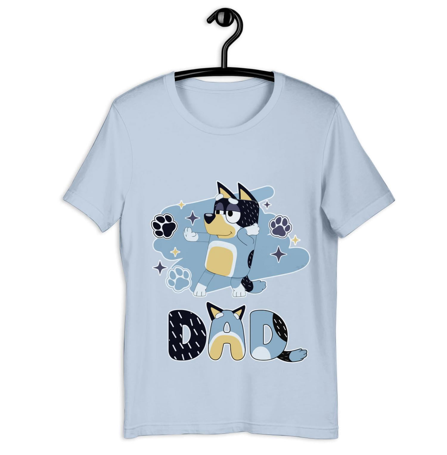 Bluey Dad Shirt, Bluey Family Shirt, Gift for Dad, Fathers Day Shirt ...