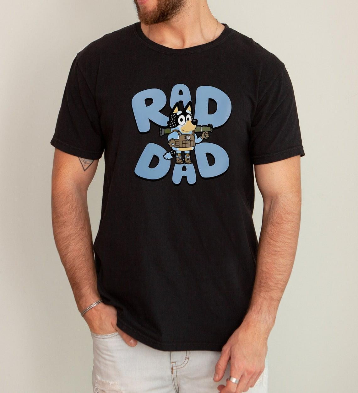 Bluey Dad Shirt - Bluey Rad Dad - Bluey Dad - Bluey Shirt Dad- Bluey ...