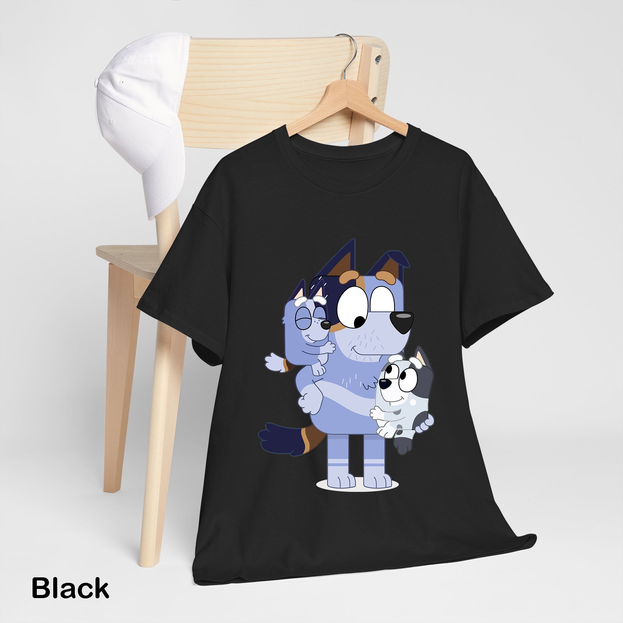 Bluey Dad T-Shirt, Who Is The Best Dad Bluey Family Shirt, Size 5Xl ...