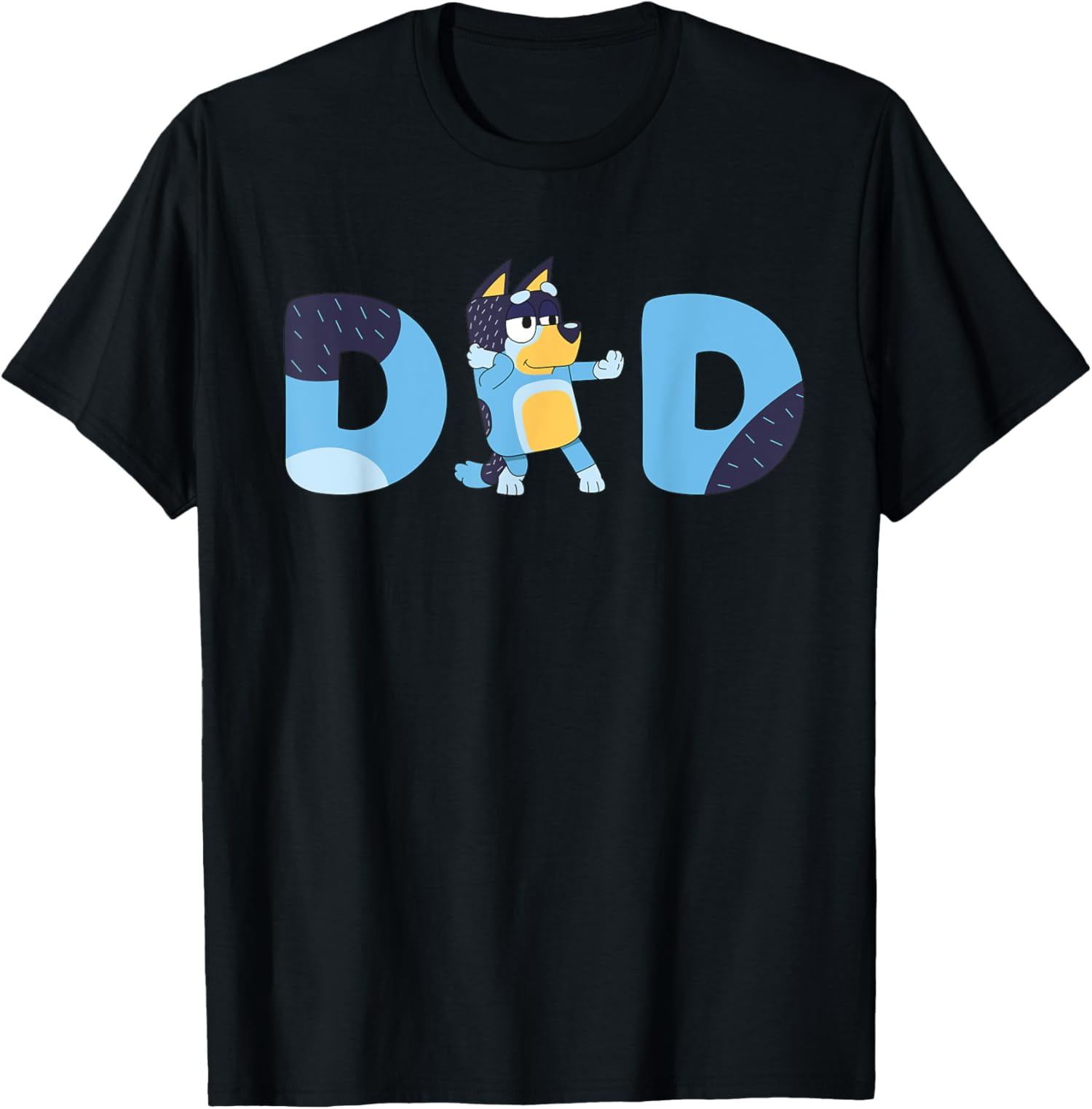 Bluey Dad Tan Blue Heeler Bandit Dada Family T-Shirt, Unisex S-5Xl Hot ...