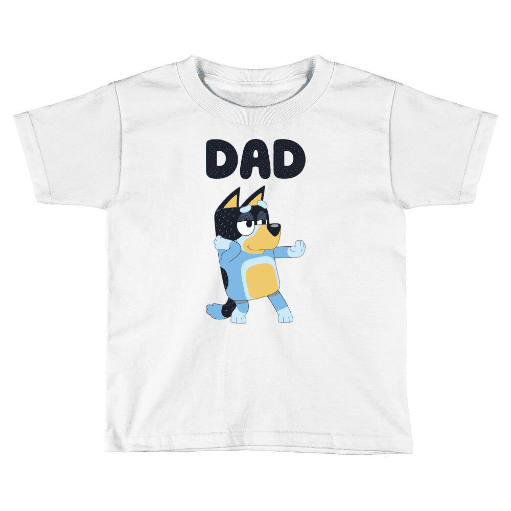 Bluey Dad Toddler T Shirt Bluey Family Tee, Bluey Theme Party, Bluey ...