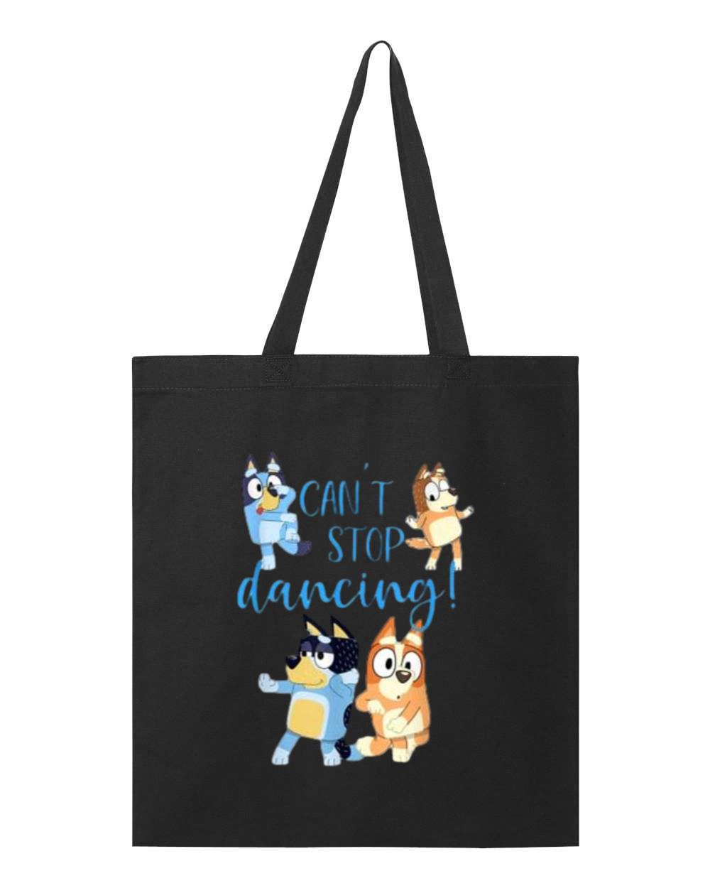 Bluey Dad Tote Bag Baby Dance Party in Cartoon Fun Mood - Walmart.com