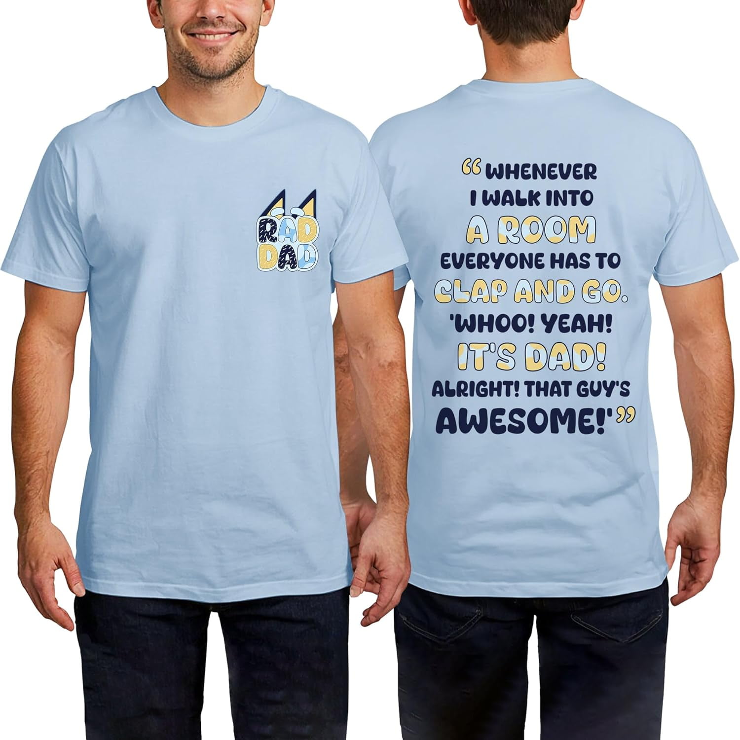 Bluey Daddy Shirts, Father’S Day Gift, Birthday, Christmas, Unisex S ...