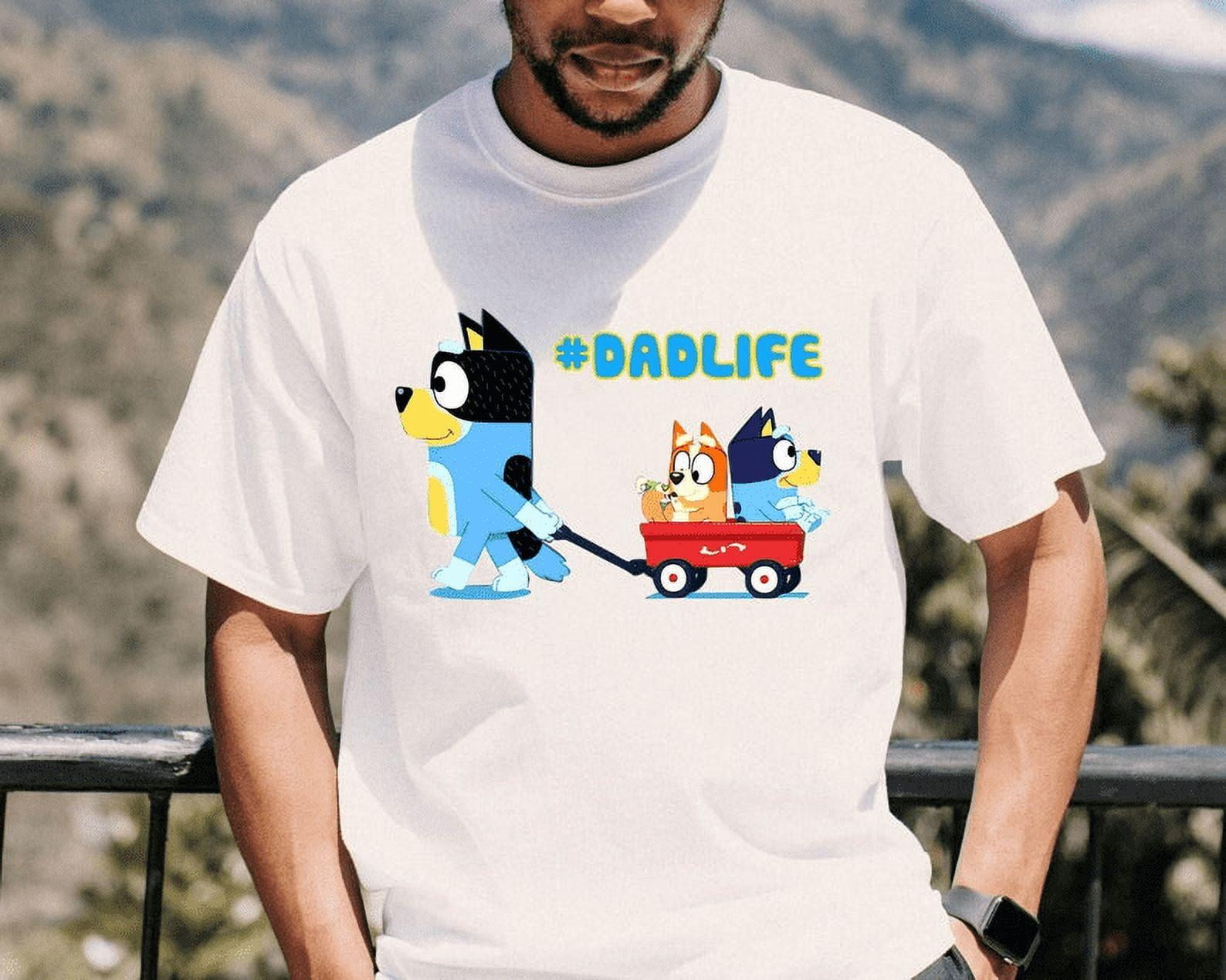 Bluey Dadlife Shirt, Bluey Family Matching Shirt, Bluey Fathers Day ...