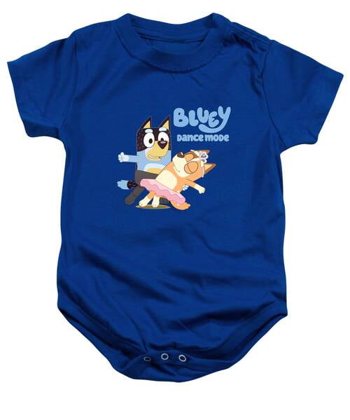 Bluey Dance Mode Baby Onesie Bluey Bingo Mom Dad Matching Family T ...
