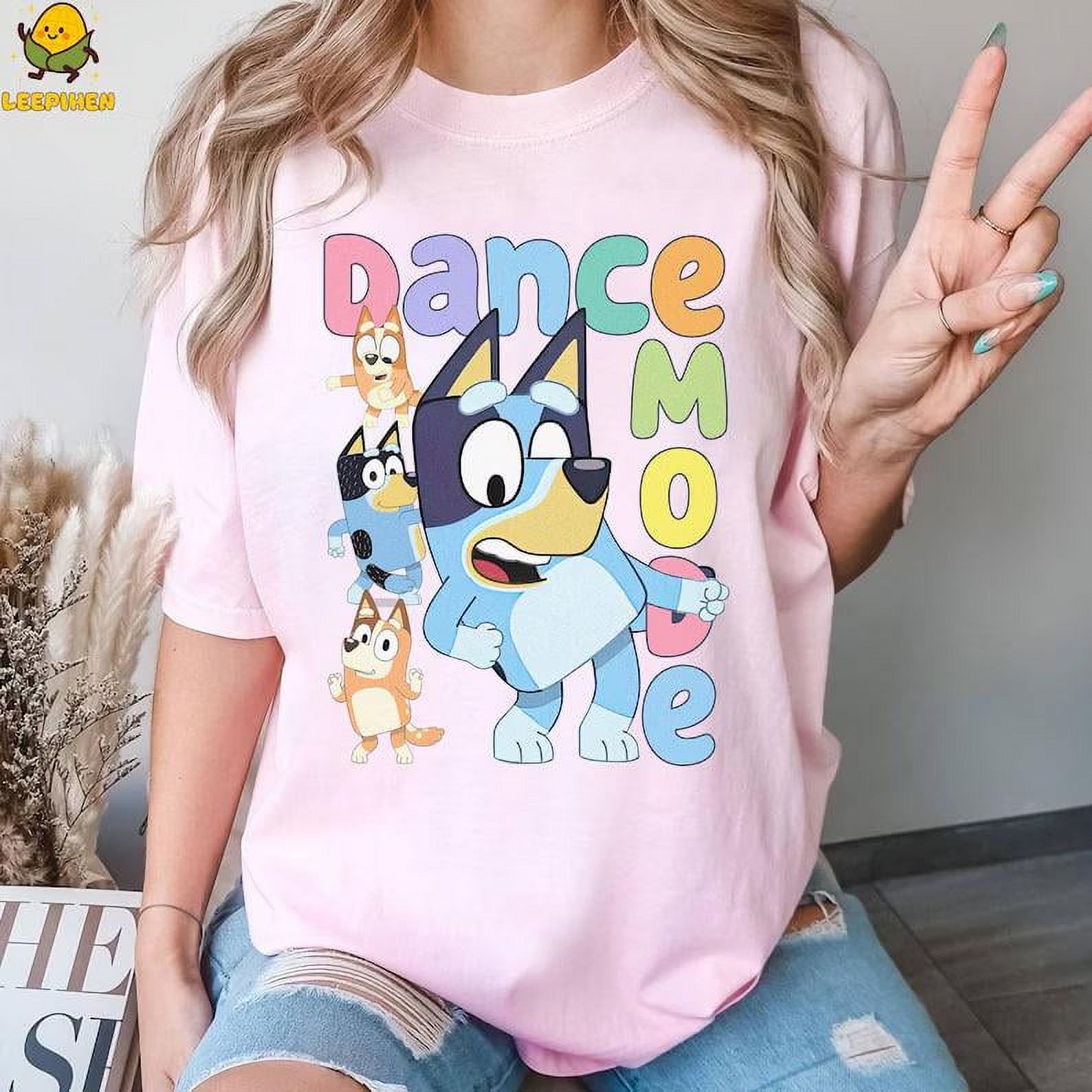 Bluey Dance Mode, Bluey And Bingo, Cute Bluey 2024, Bluey Family, Bingo ...