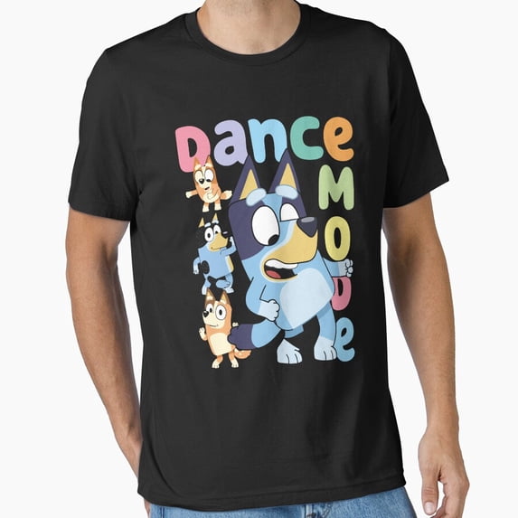 Bluey Dance Mode Essential T-Shirt - Walmart.com