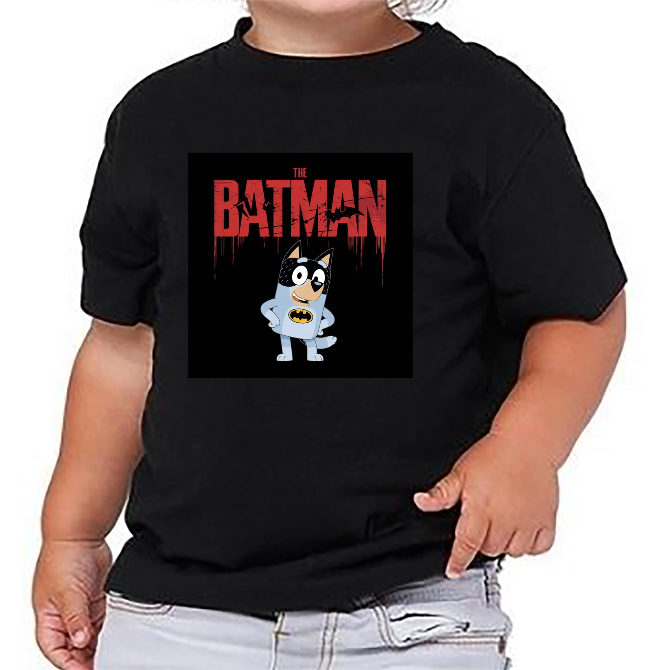 Bluey Dark Knight Hero, Fun Cartoon Design, Bella Canvas Toddler Shirt ...