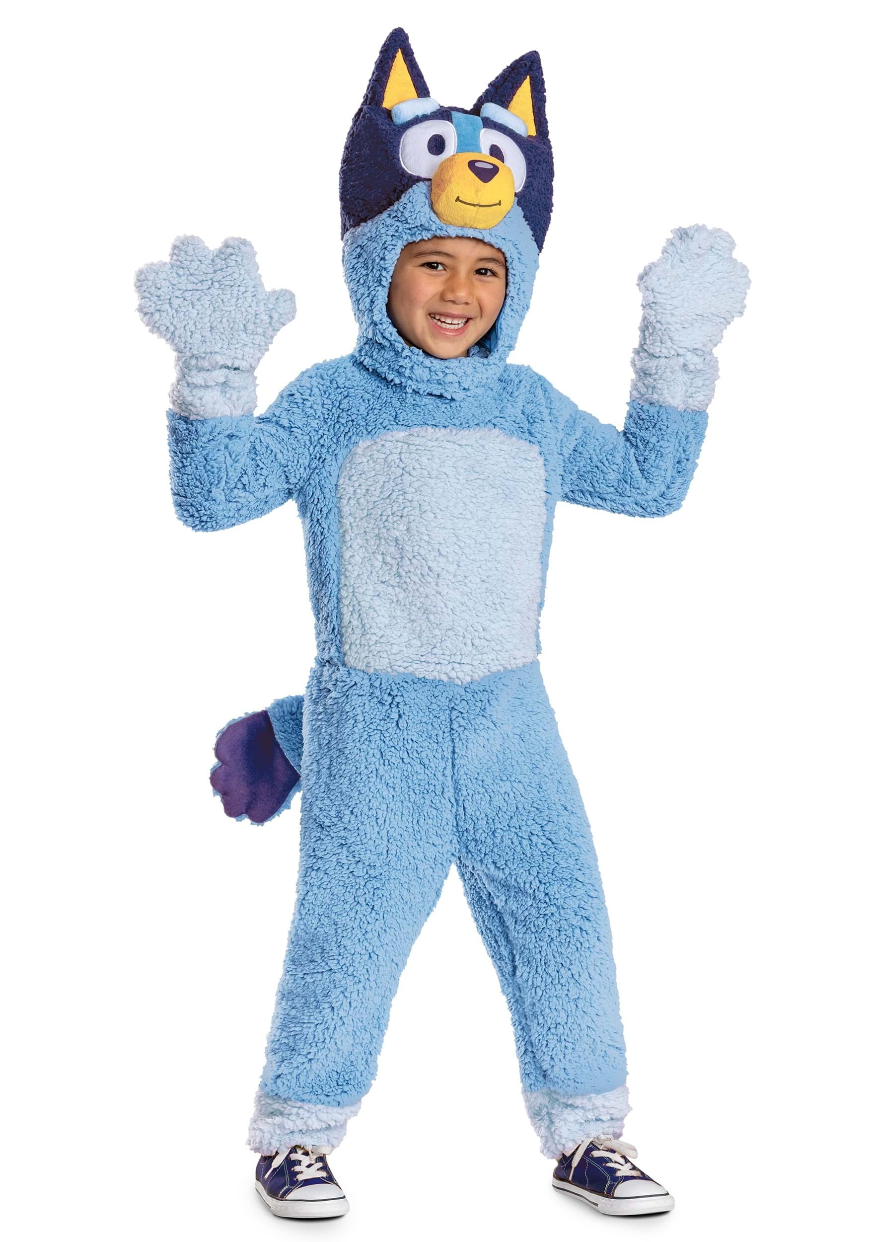 Bluey Deluxe Toddler Bluey Costume - Walmart.com