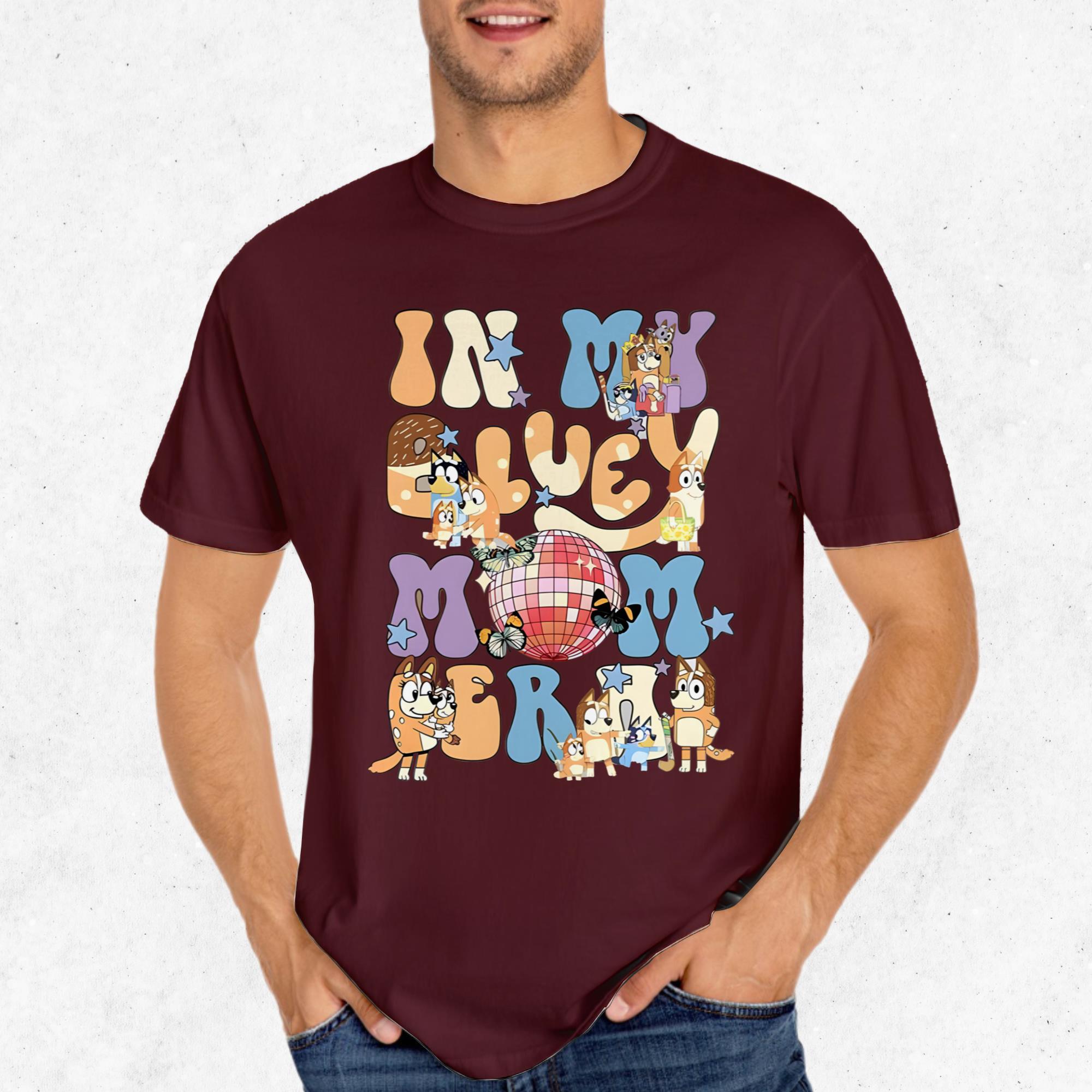 Bluey Disco Party T-Shirt – Fun Cartoon Character Design - Walmart.com