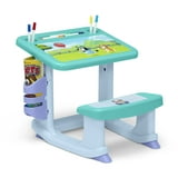 Bluey Draw and Play Desk by Delta Children – Includes 10 Markers and ...