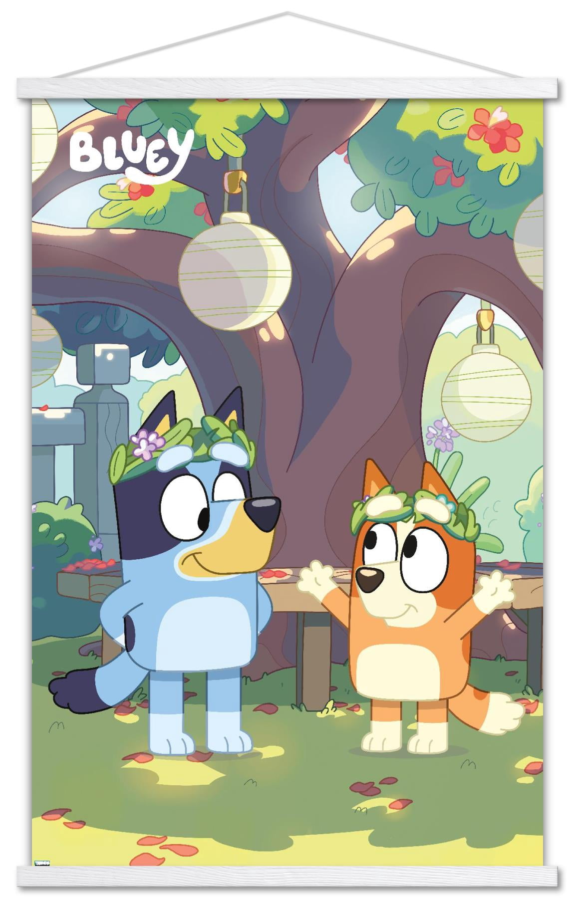 Bluey - Duo Wall Poster with Magnetic Frame, 22.375" x 34" - Walmart.com