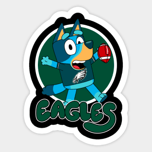 Bluey Ea.Gles Sticker Bluey Stickers For Kids, Bluey Stickers Party ...