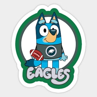 Bluey Ea.Gles Sticker Bluey Stickers For Kids, Bluey Stickers Party ...